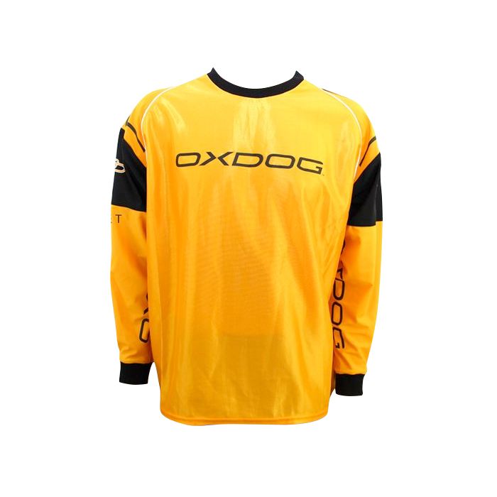 Stockschlag – dein Unihockey Shop – Oxdog Blocker Goalie Shirt orange ...